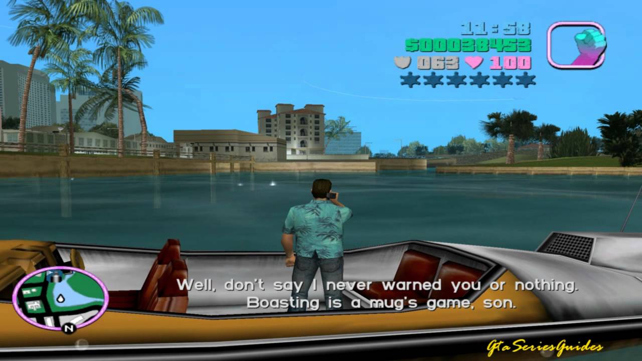 GTA: Vice City Phone Call #13 - YouTube
