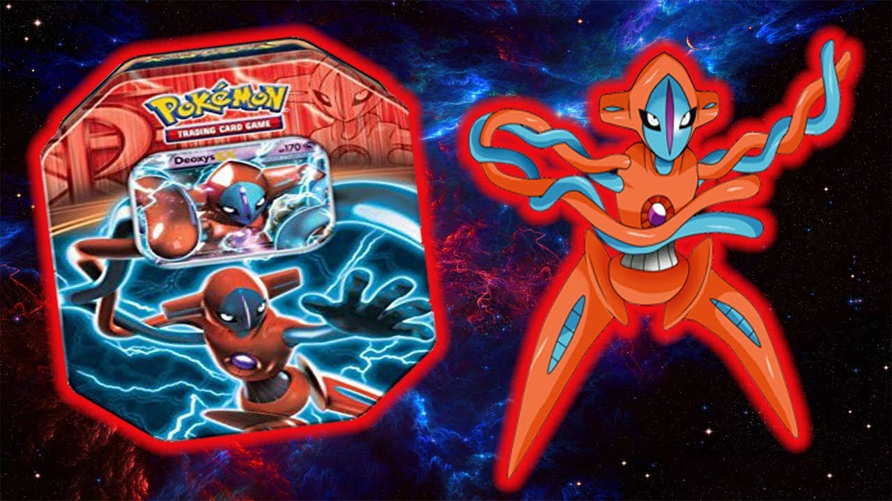 DEOXYS TIN : POKEMON PACK OPENING - YouTube