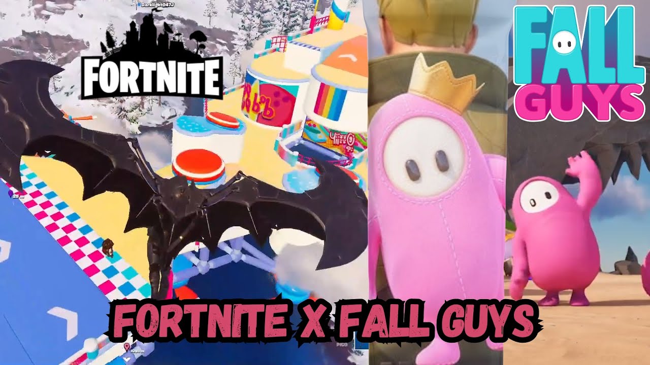 FALL GUYS EN FORTNITE - YouTube