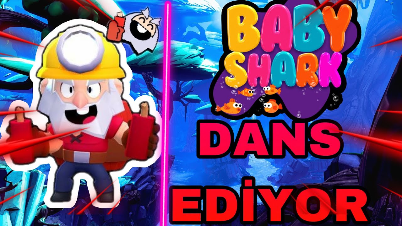 DYNAMİKE BABY SHARK İLE DANS EDİYOR ! | Brawl Stars - YouTube