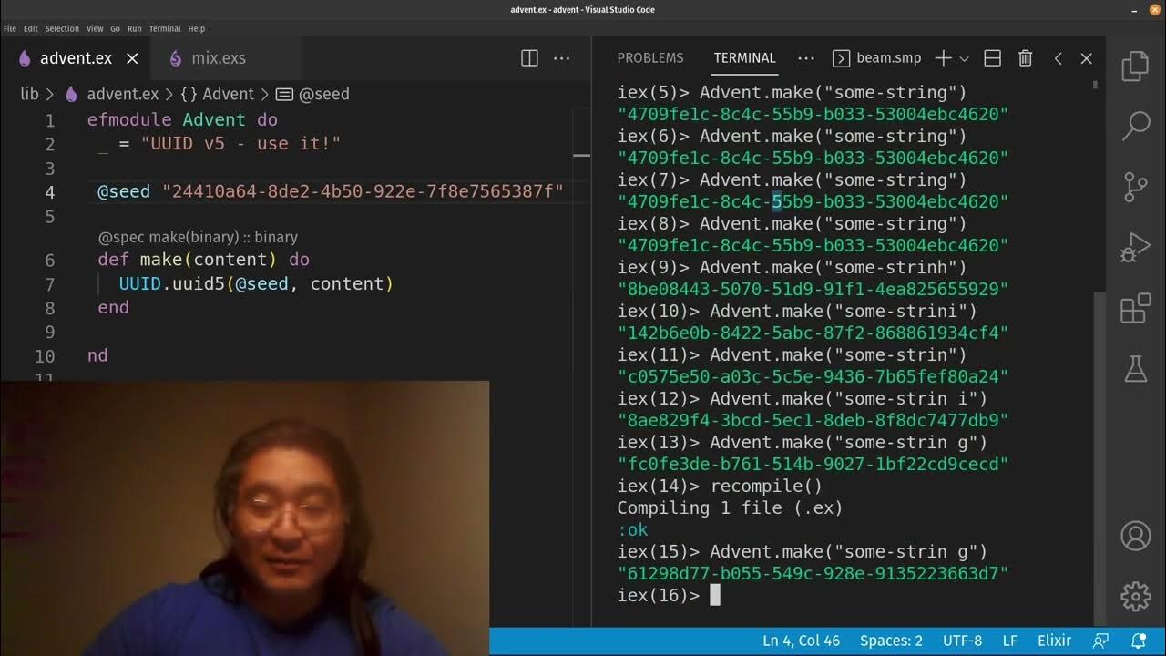 UUID5 - use it!: Advent of Elixir day 6 - YouTube