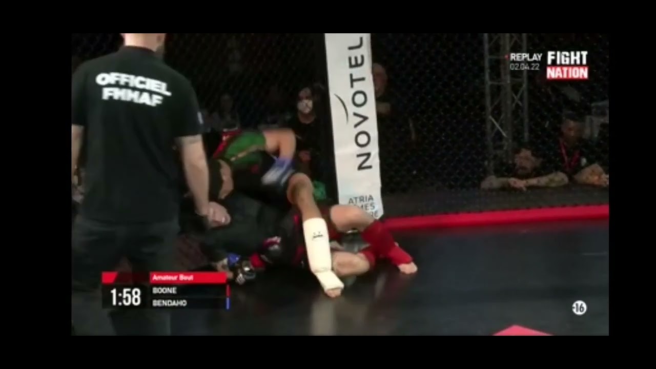 Gladiator Fighting Arena à Nîmes.GFA 13-French MMA fighter Malik ...