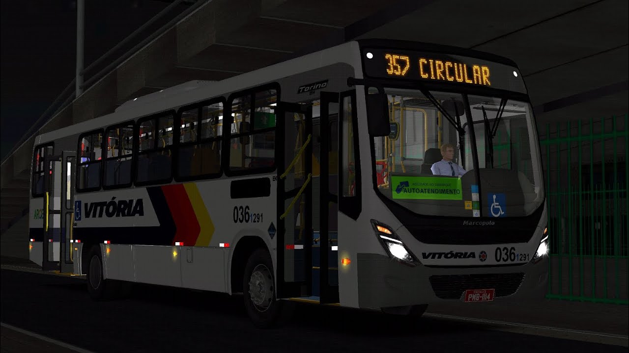 Marcopolo Torino 2014 MB OF-1721 BT5 - Linha 356 Corujão/Circular ...