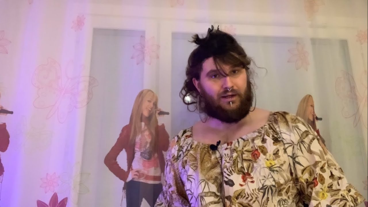ASMR curtain lady - YouTube