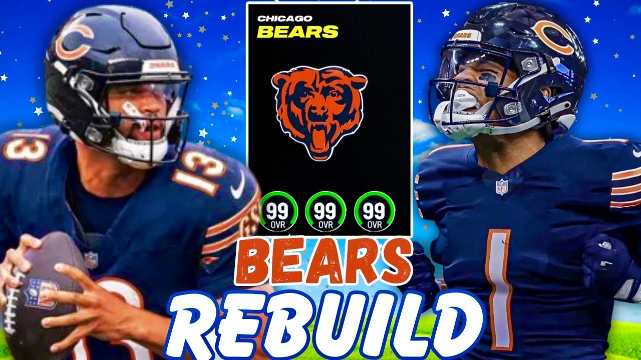 Chicago Bears Rebuild WITH Caleb Williams! INSANE DUO! - YouTube