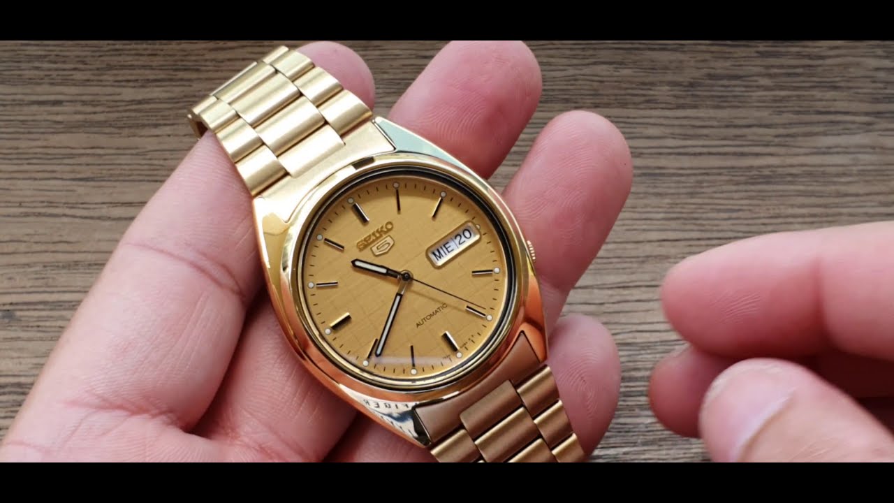 Relógio Masculino Seiko SNXL72K Automático Clássico - YouTube