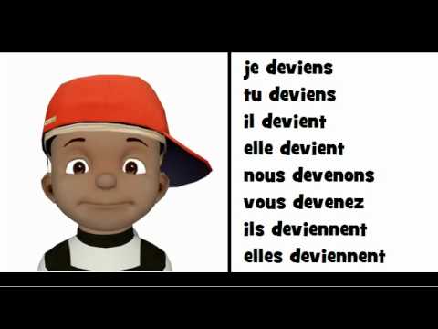 COMPTINE GRAMMATICALE = Le verbe devenir - YouTube