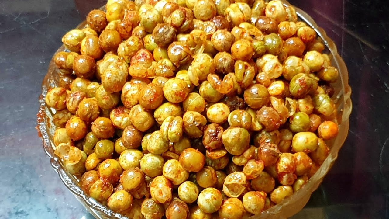 Pattani Varuval recipe in Tamil | பட்டாணி வறுவல் | Dry green peas fry ...