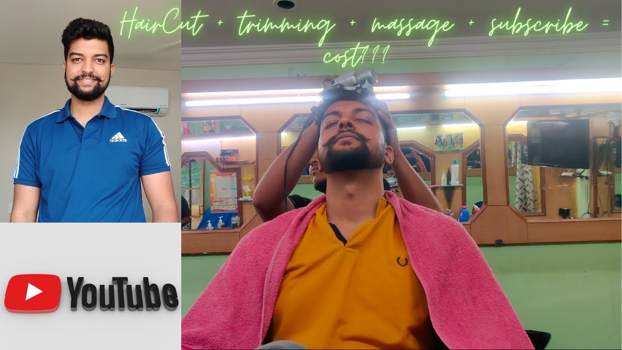 Software Engineer going for a Haircut for first time in Hyderabad - YouTube