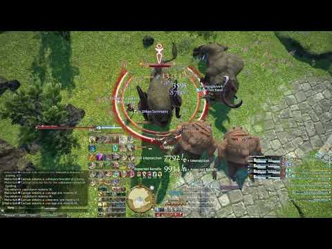 FFXIV Aetherfont Expert Warrior PoV - YouTube