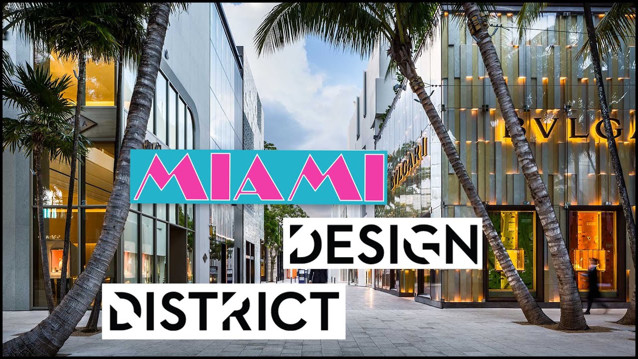 ⁴ᴷ Miami Design District | Miami, FL - YouTube