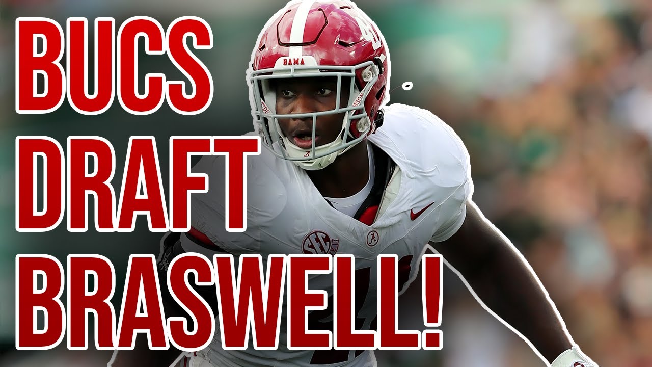 Tampa Bay Buccaneers DRAFT Alabama EDGE Chris Braswell w/ 57th Pick ...