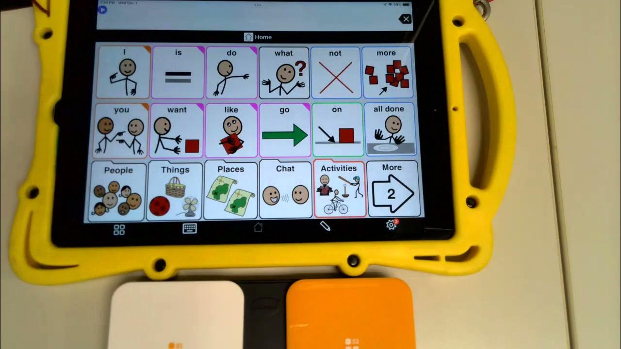 Proloquo2Go Linear Scanning Pattern - YouTube
