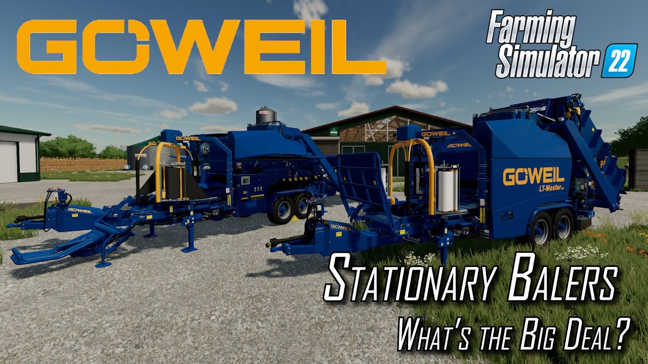 Göweil Pack Stationary Balers Whats The Big Deal Farming