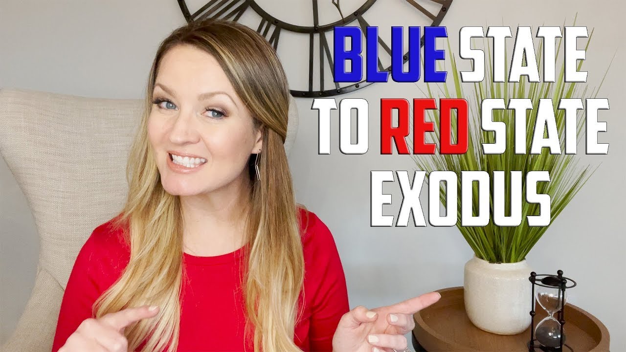 Blue State Exodus to Red states - YouTube