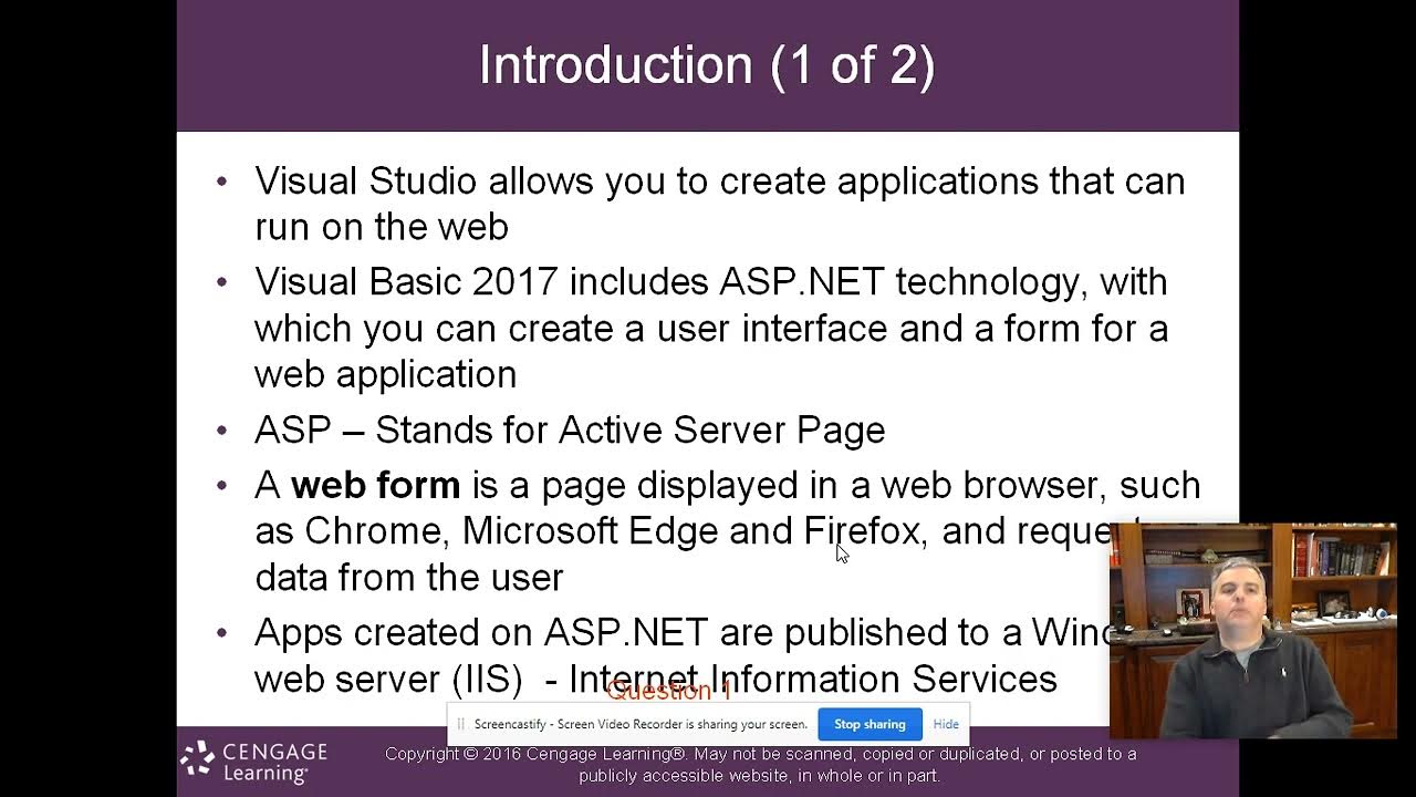 Visual Basic Chapter 9 Presentation - YouTube