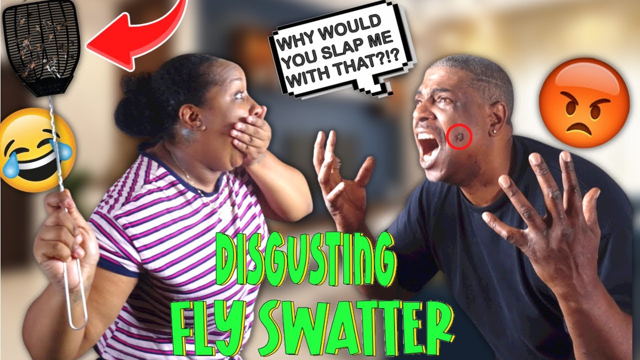 DIRTY FLY SWATTER PRANK!!! - YouTube