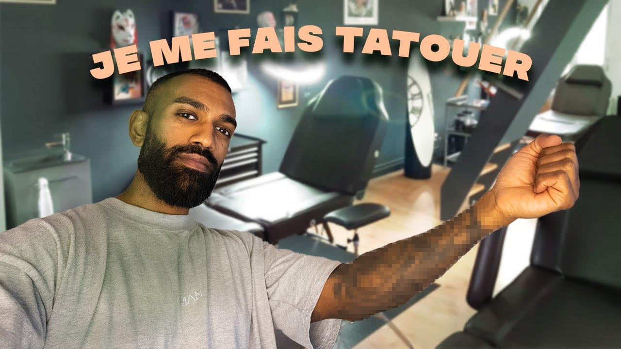 VLOG : Je me fais un tatouage sur le bras - YouTube