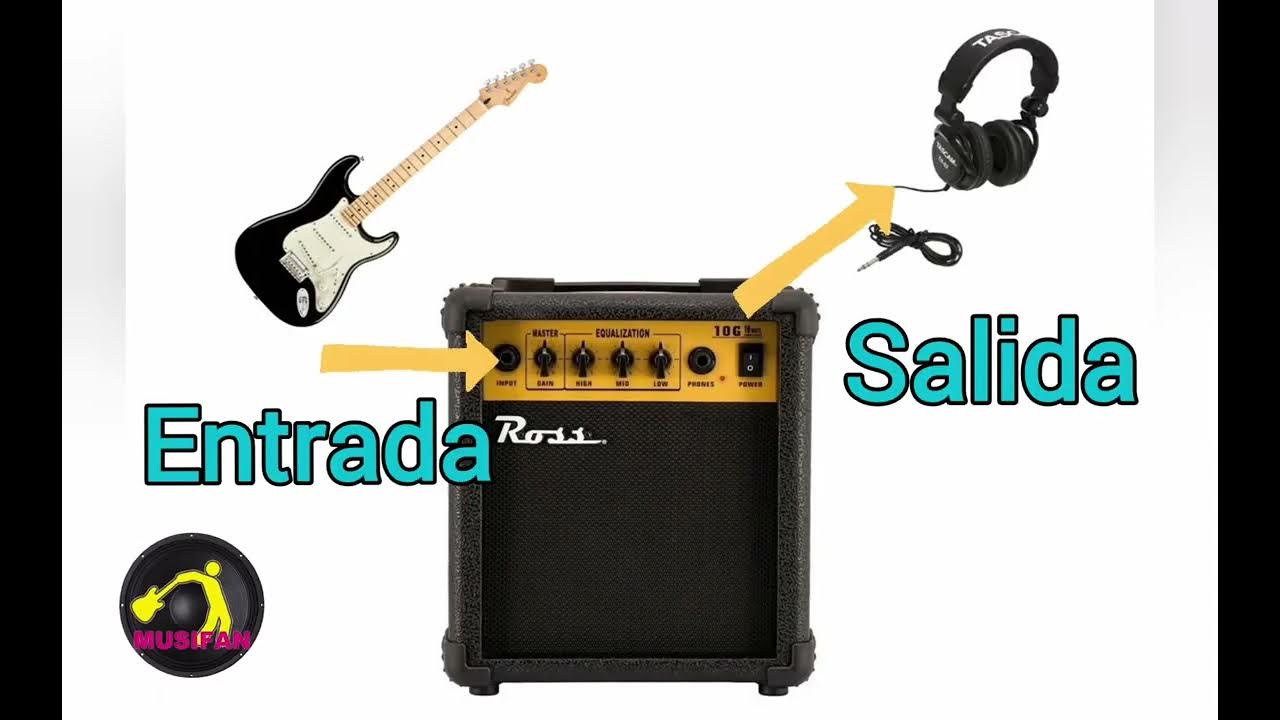 Entradas y salidas de audio e instrumentos, identificar, saber rápido ...