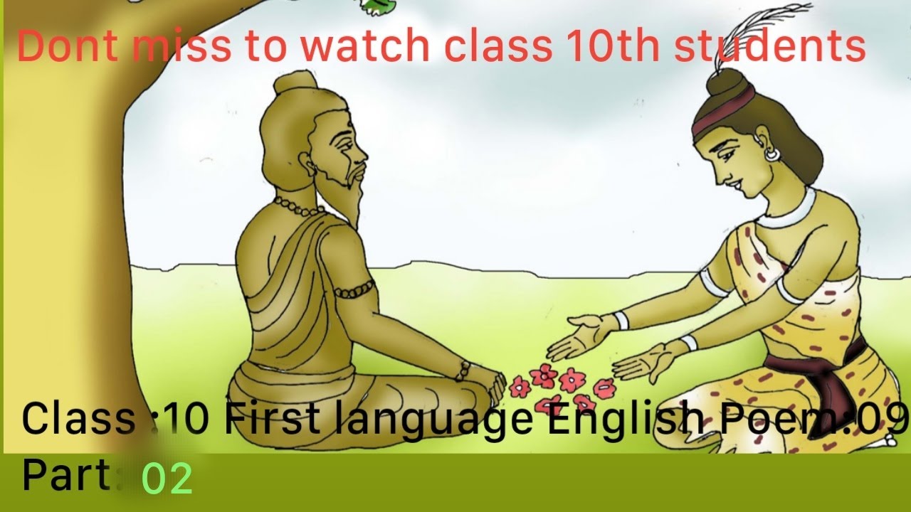 First language English class 10th -Poem 09 - Buttoo - YouTube