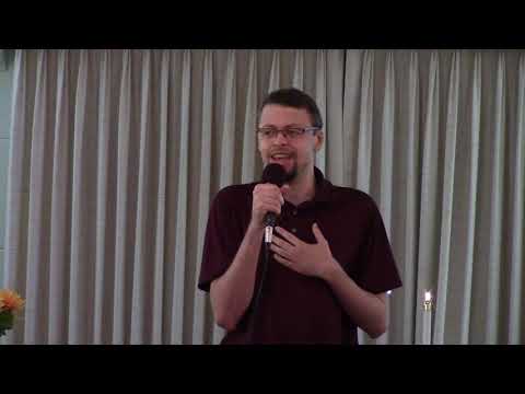 Cameron Nelson sings cover of "One Day" at First Christian Church in ...