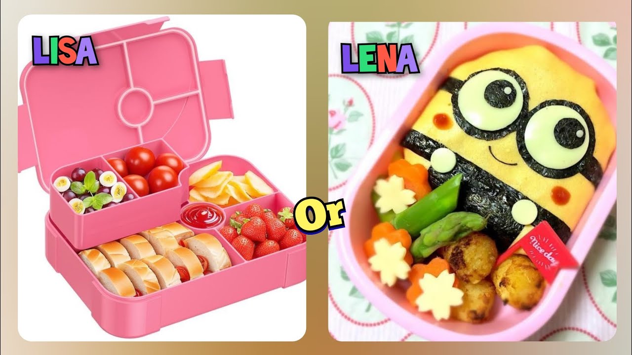 Lisa or Lena || Bento Lunch Box Edition|| Lisa lena Food supplies ...