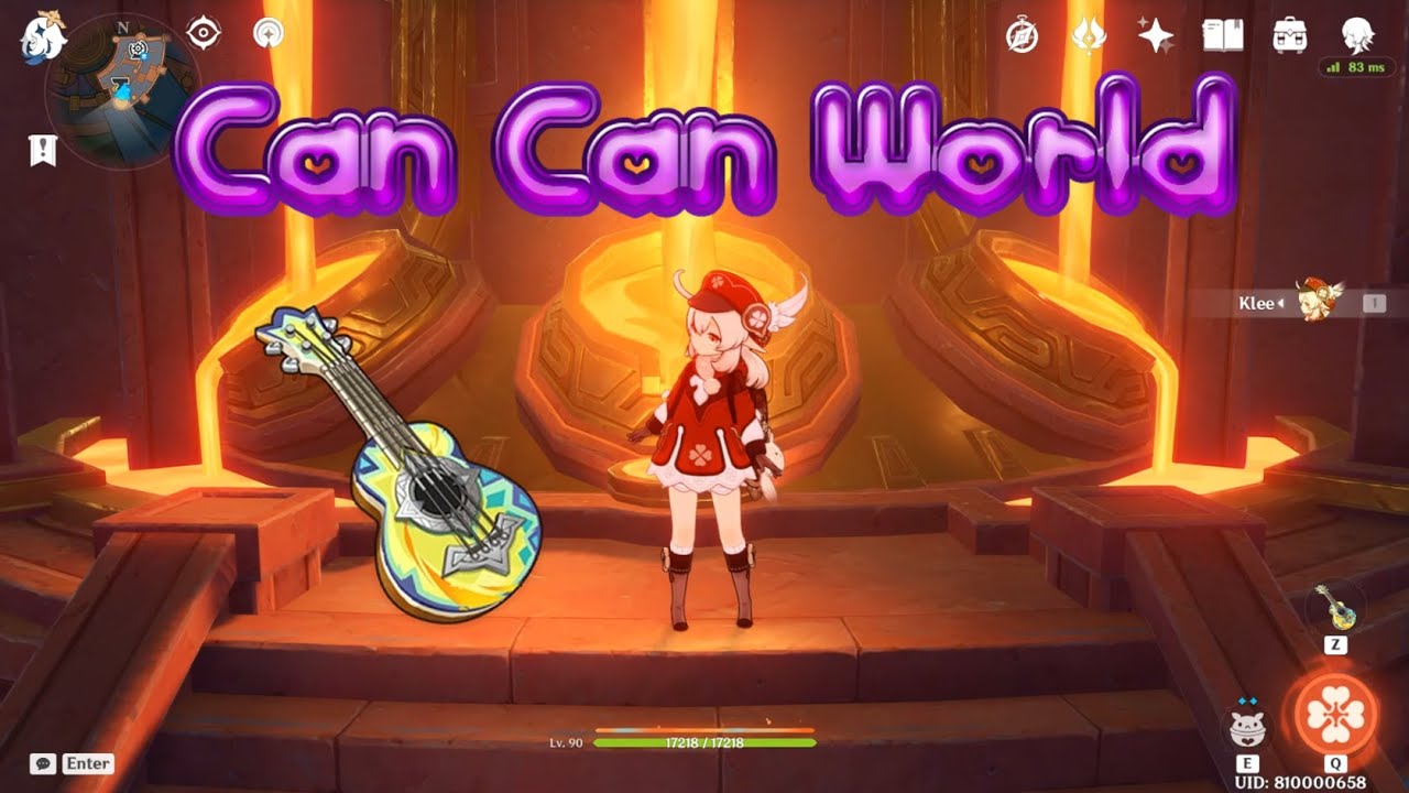 Can Can World (Easy) - Ukulele Gensin Impact (PC/Mobile) - YouTube