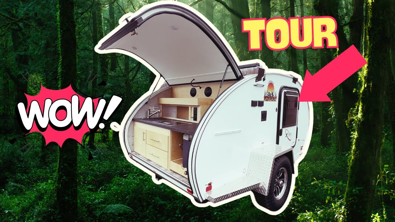 Innovative Teardrop Trailer Surprises: Little Guy Shadow Tour! 😲 - YouTube