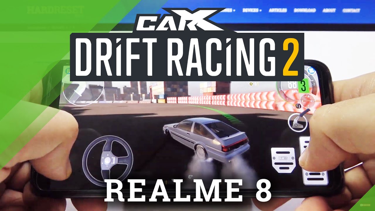 Test Game Car X Drift Racing 2 on REALME 8 | MediaTek Helio G95 | 4 GB ...