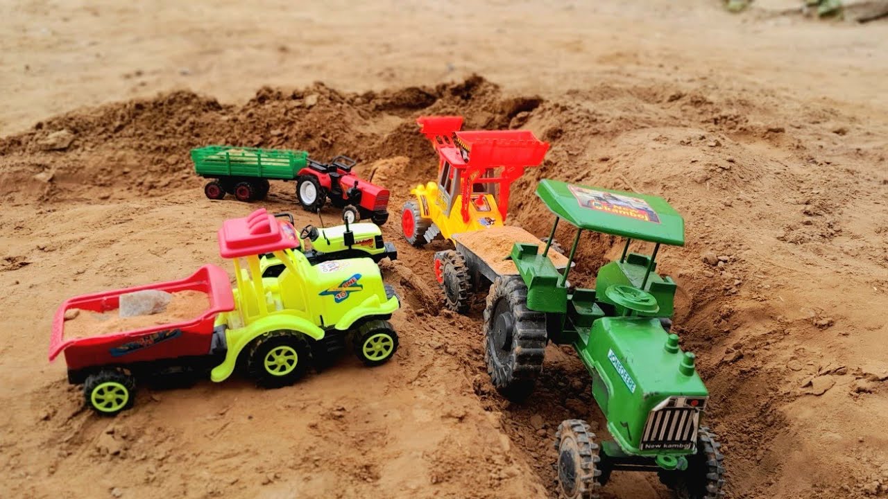 top diy mini tractor carcer loading video|mini tractor video|jcb and ...