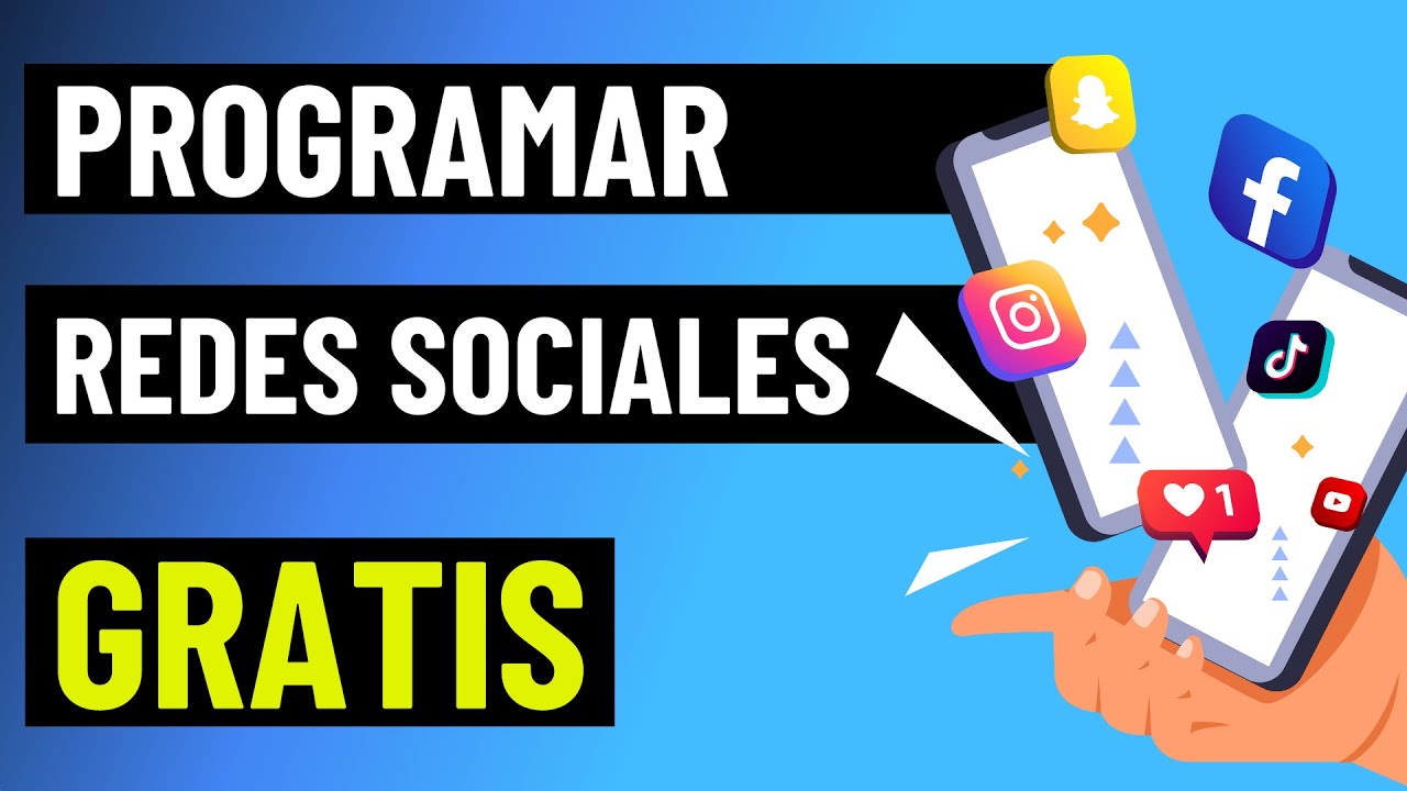 💥 Programa tus REDES SOCIALES GRATIS 😱 Desde PC y Móvil - YouTube