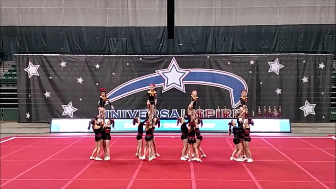 East Coast Cheer Routine - YouTube