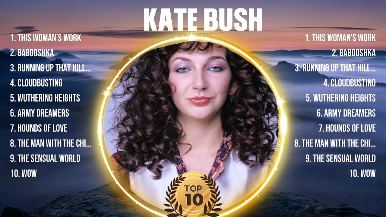 Kate Bush Top Of The Music Hits 2024 - Most Popular Hits Playlist - YouTube