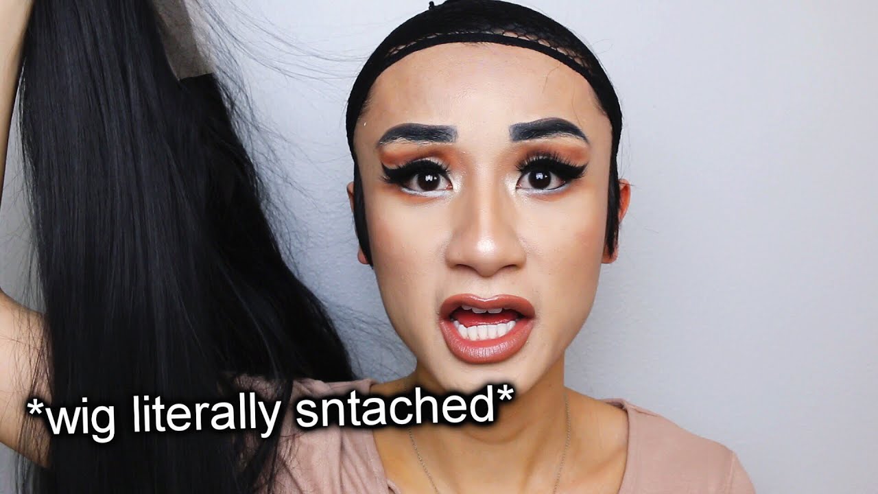 I attempt drag makeup for the first time - YouTube