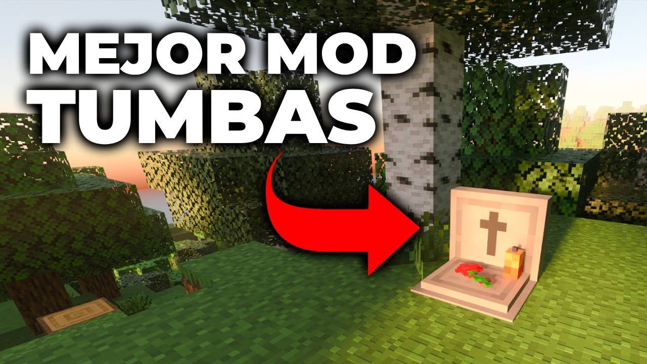 Tumbas para minecraft bedrock 1.21+ Addon / mod - YouTube