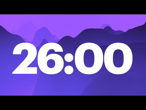 26 Minute Countdown Timer - No Music - YouTube
