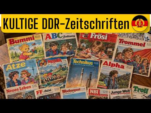 15 DDR-Zeitschriften, die in fast jedem Haushalt lagen (Erinnerst du dich?)