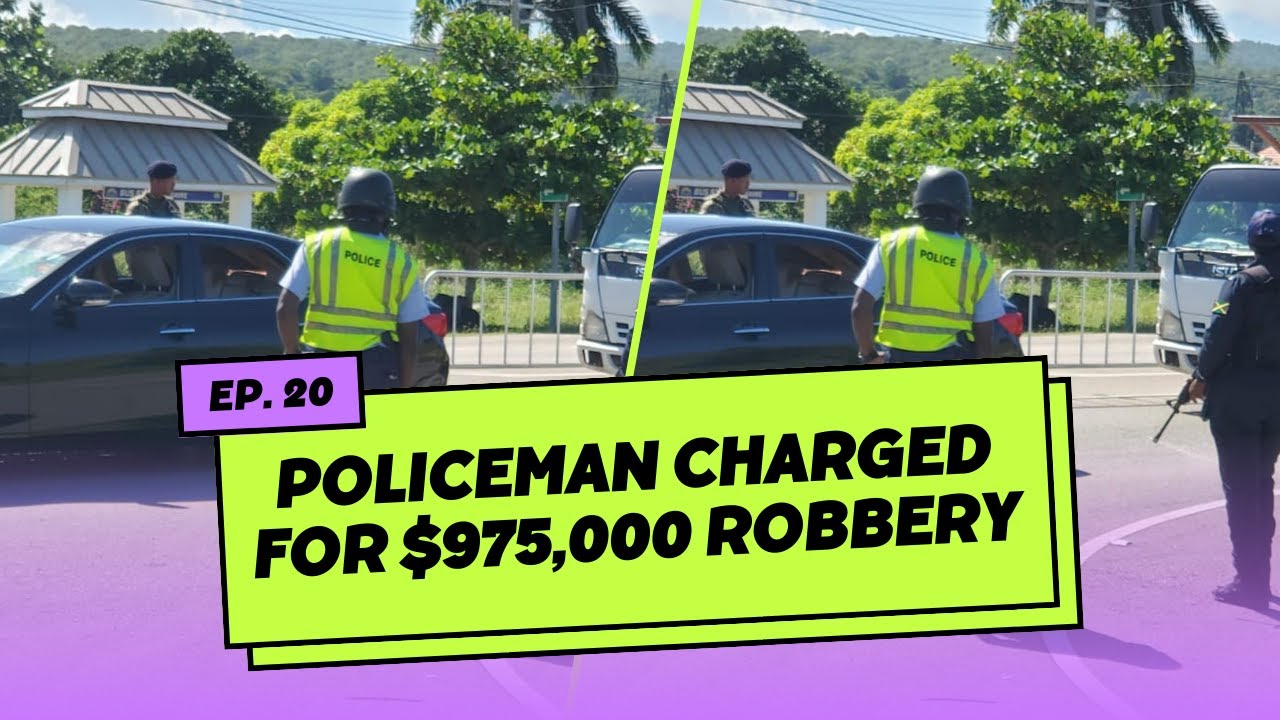 Policeman Charged For $975,000 Robbery - YouTube