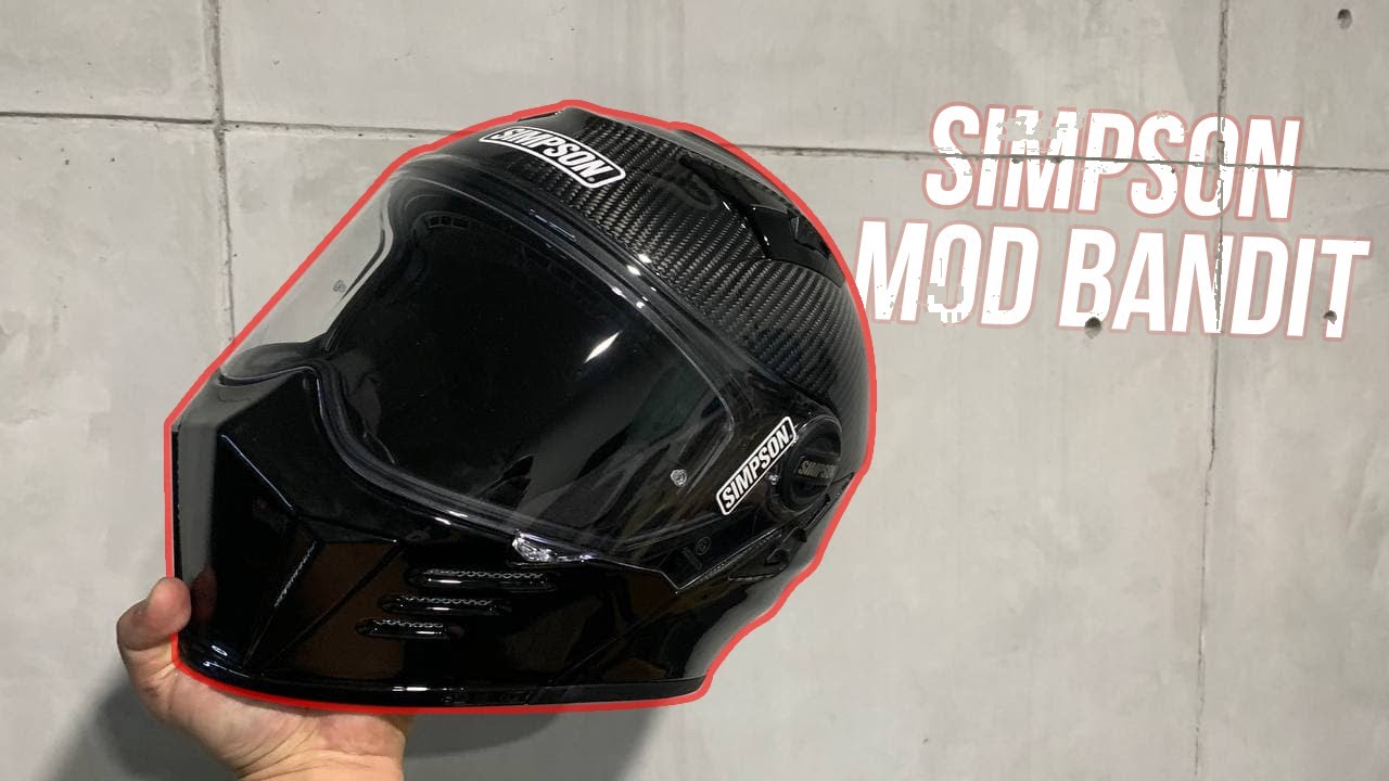 UNBOXING HELM SIMPSON MODULAR BANDIT CARBON 2021 [ KEREEEN ] - YouTube