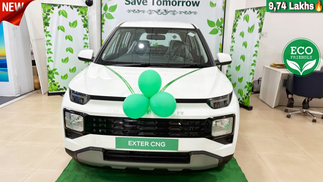 New Hyundai Exter CNG | S Executive 2025 Model | Price & Features - YouTube