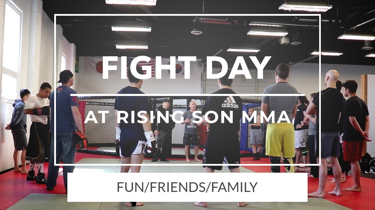 FIGHT DAY AT RISING SON MMA - YouTube