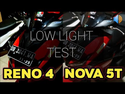 Nova 5t vs reno 4 Low light test indonesia - YouTube