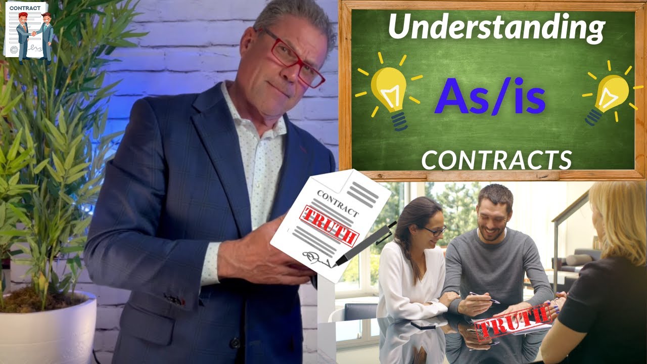 WHAT IS AN AS/IS CONTRACT? - YouTube