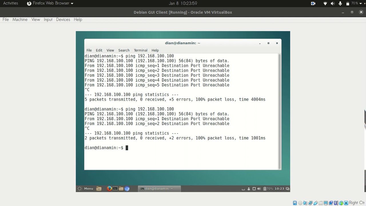 Tutorial 13 : Linux Firewall IP Tables on Debian 10 - YouTube