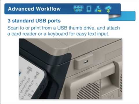 Canon imageRUNNER ADVANCE 400iF and 500iF Video - YouTube