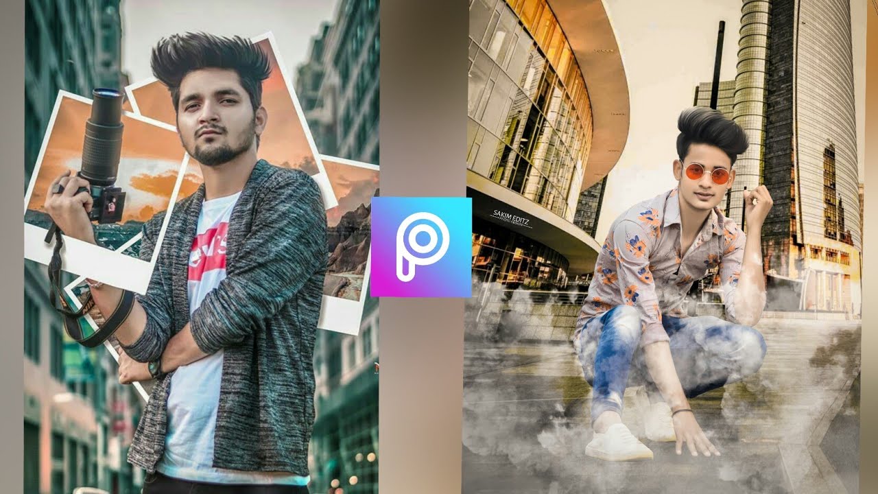 Creative City Photo Editing Boys In PicsArt By 👉Sk Creation👈 - YouTube
