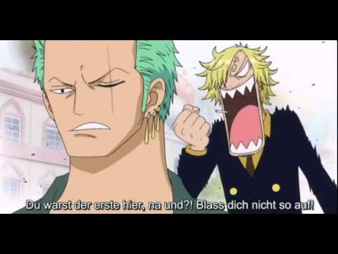 One Piece [519] - Zoro Nr.1# vs Sanji Nr.7# - YouTube