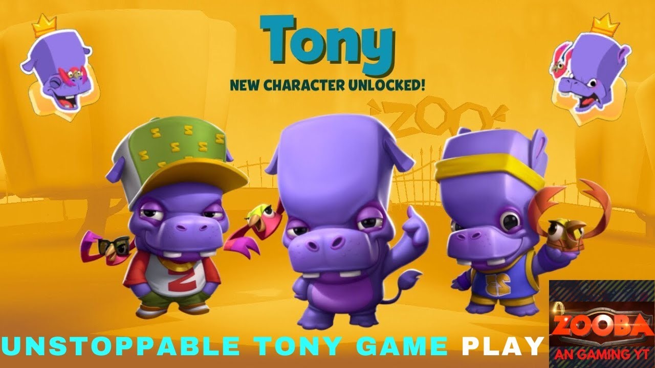 Zooba Zoo Battle Arena~ Unstoppable Tony Gameplay - YouTube