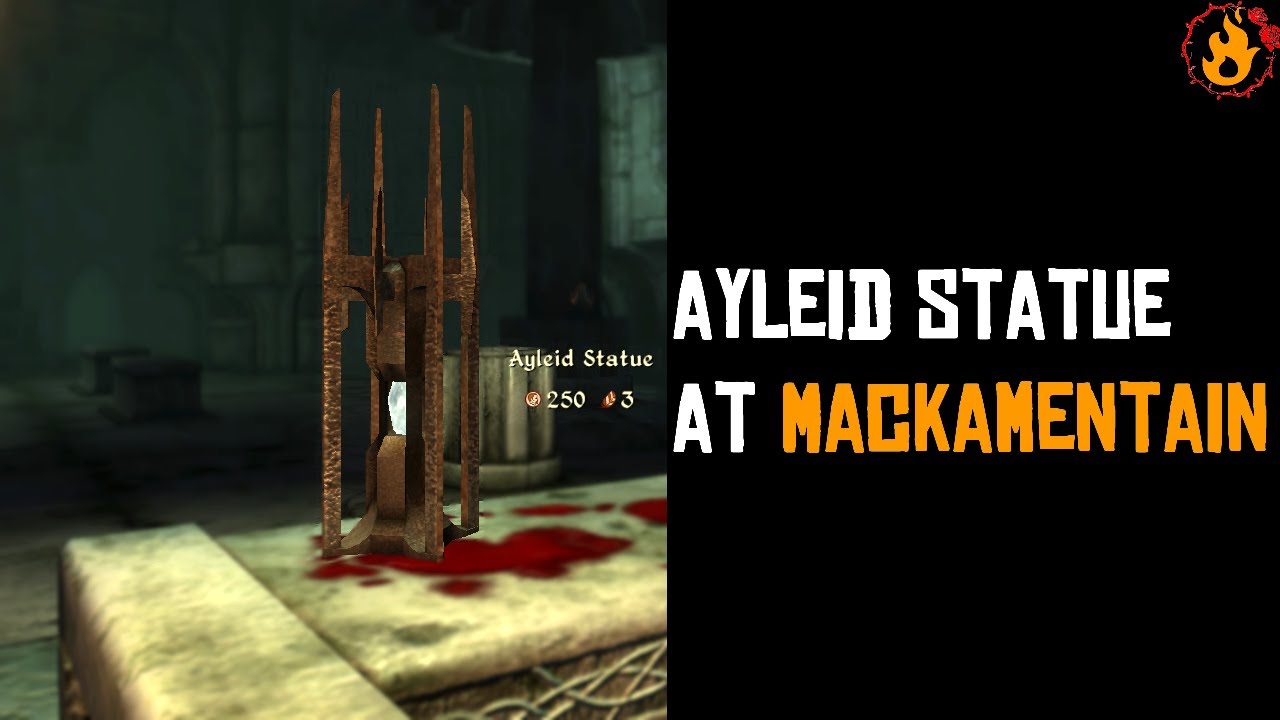 The Collector (Ayleid Statue in Mackamentain) - Side Quest (TES IV ...