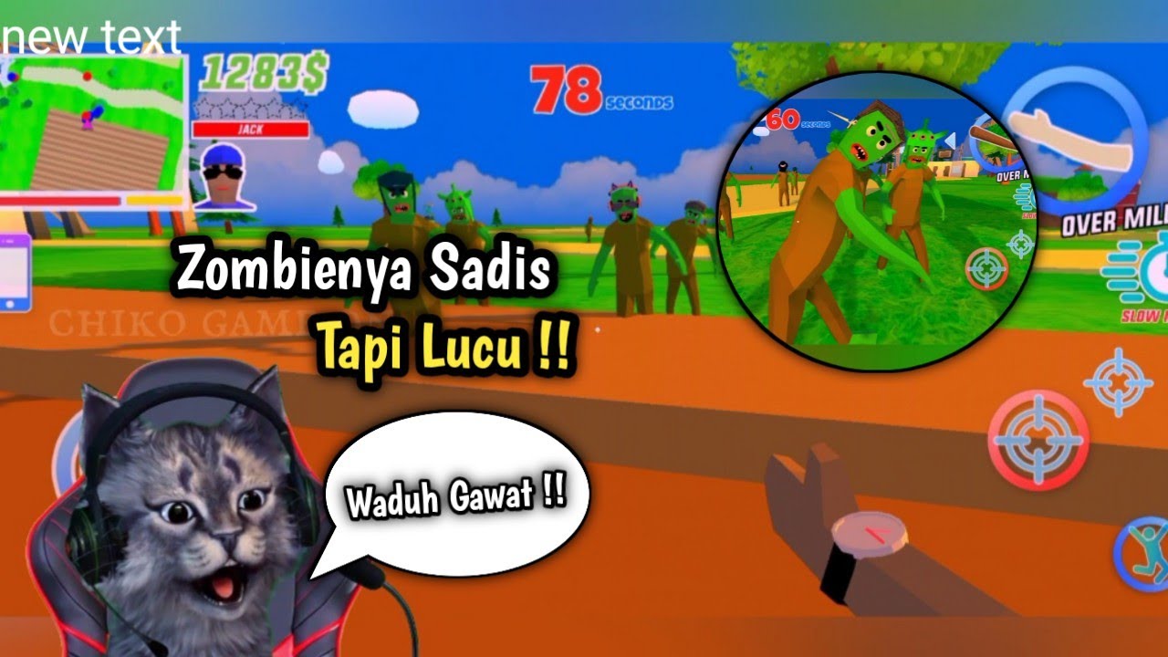 Niat Mencuri Malah Bertemu ZOMBIE!!! - Serem | Dude theft wars - YouTube